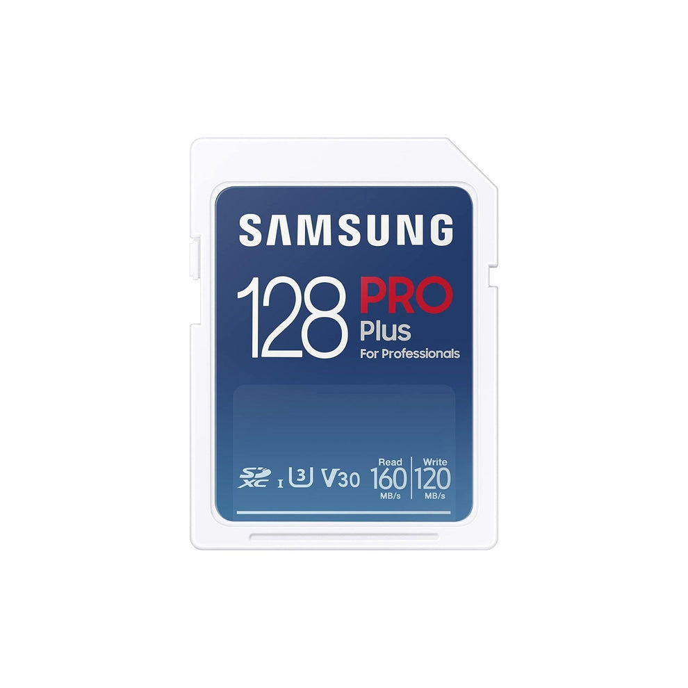 Samsung PRO Plus SD-geheugenkaart, 128GB SD Kaart SDXC UHS-I U3 160MB/s ...